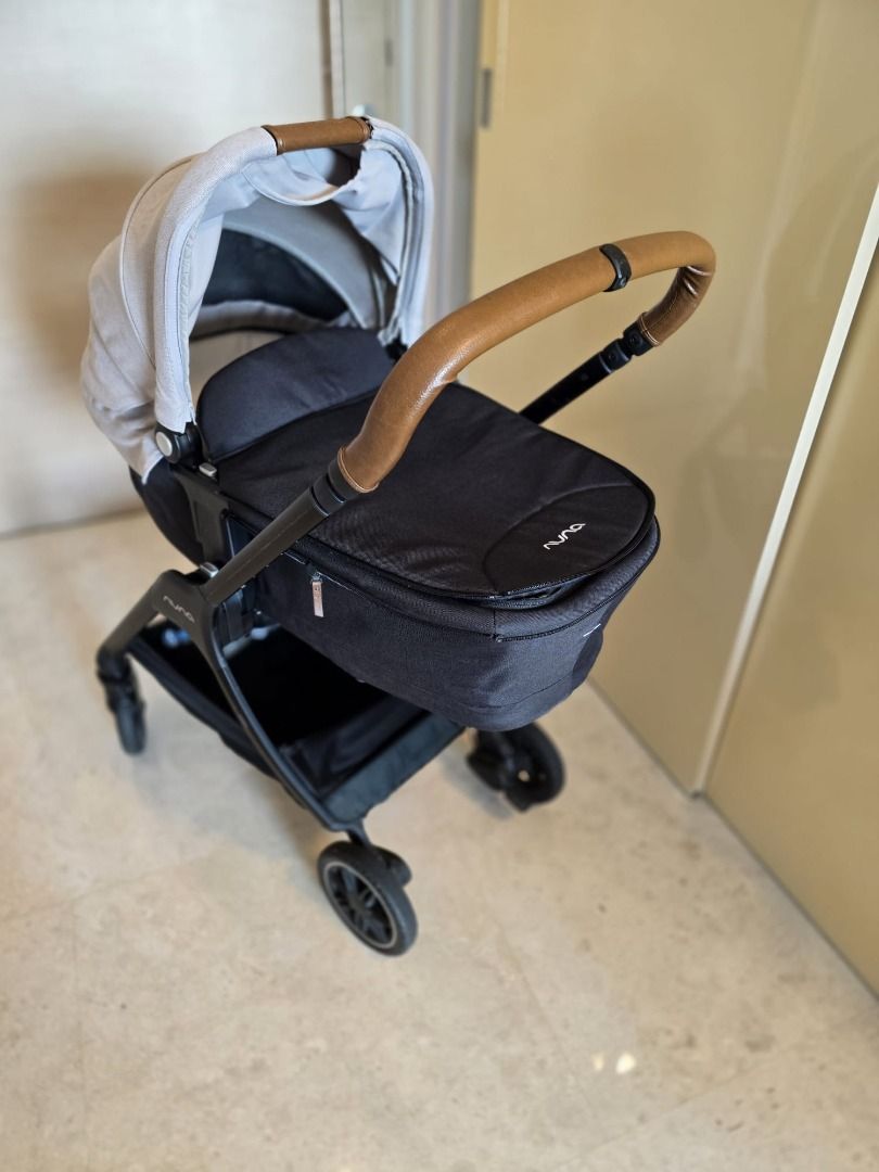 Nuna TRIV Carry Cot Bassinet + car adapter for PIPA Next, Babies & Kids ...