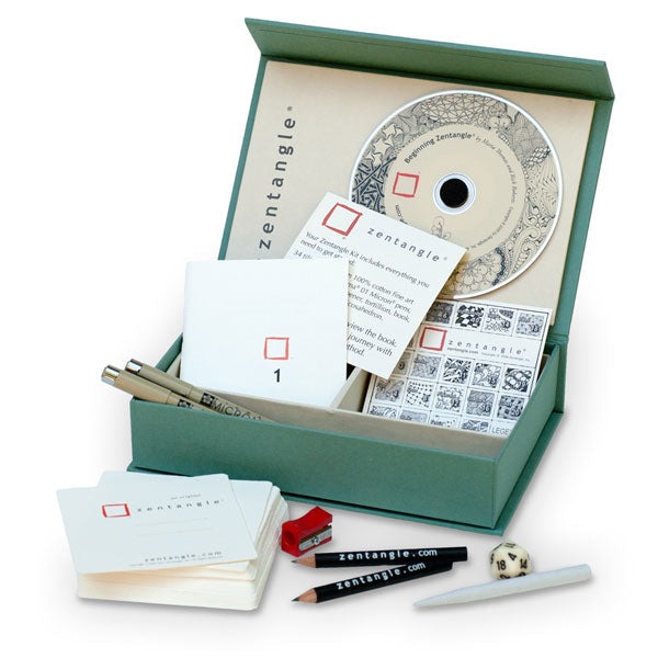 Official Zentangle Beginner Kit, Hobbies & Toys, Stationery & Craft ...