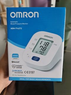 Omron HEM-7383T Automatic Blood Pressure Monitor, Health & Nutrition ...