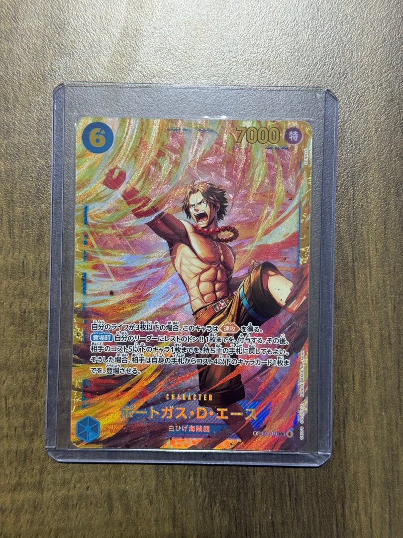 One Piece Card Game - Ace OP13-119, Hobbies & Toys, Toys & Games on ...