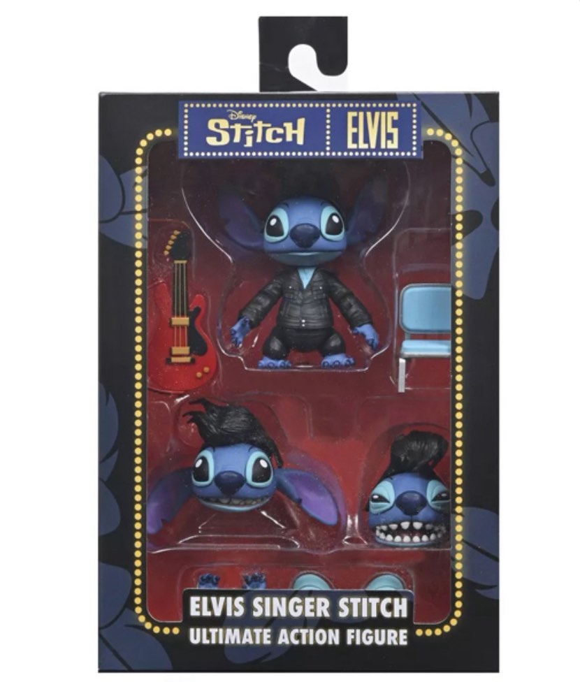 PO‼️ Lilo & Stitch - 7" Action Figure - Ultimate Elvis Singer NECA ...