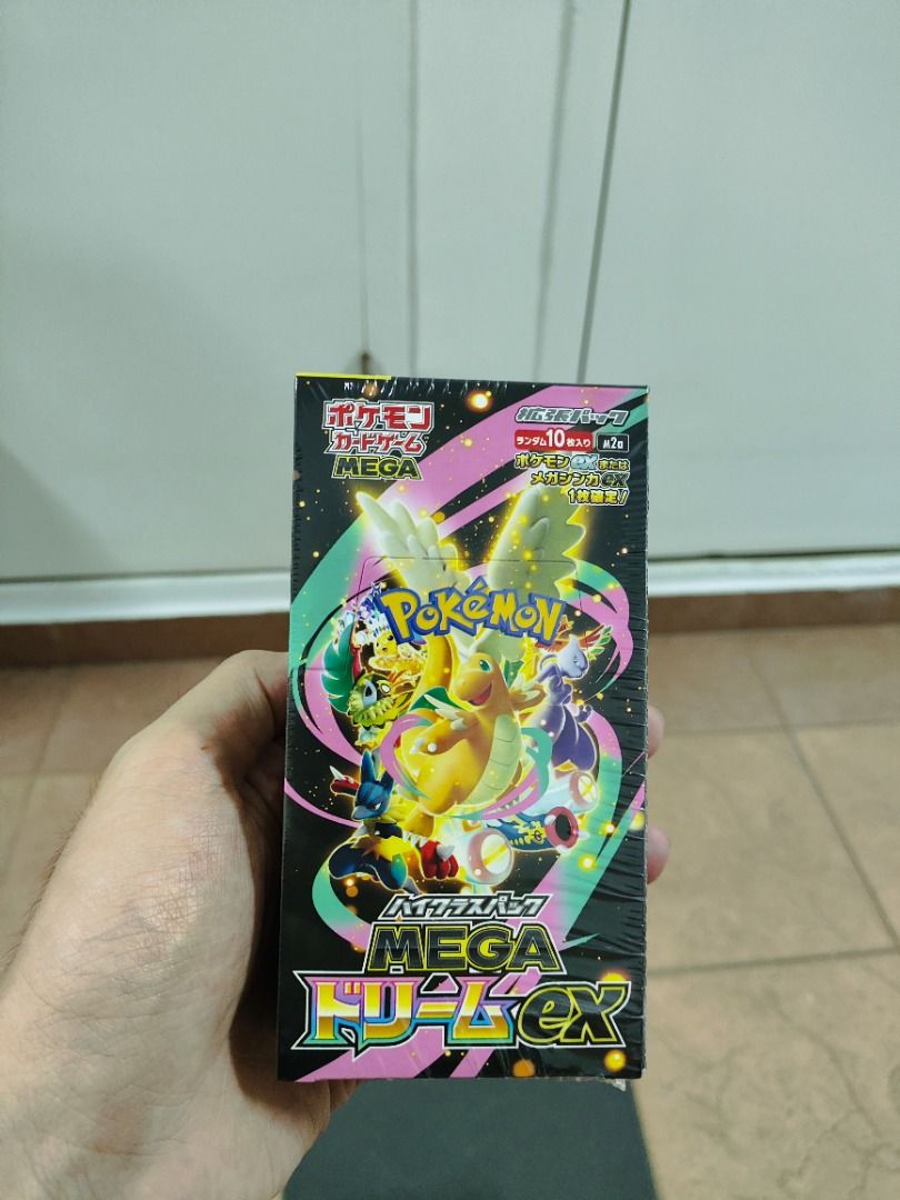 Pokemon Card Game MEGA Dream EX Booster Pack (Shrinked), Hobbies & Toys ...