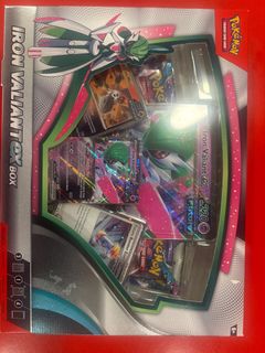Pokemon TCG Iron Valiant EX Card, Hobbies & Toys, Toys & Games on Carousell