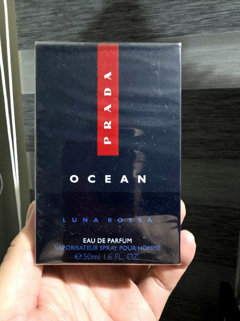 Prada Luna Rossa Ocean Eau de Parfum 50ml, Beauty & Personal Care ...