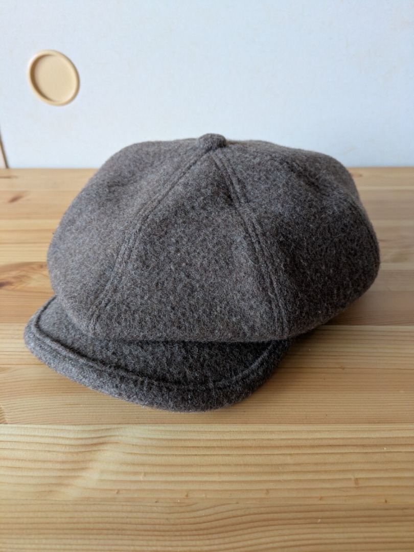 Premium Melton INTERFACE Newsboy/Hunting Cap/Bike Hat, Big Apple/New ...