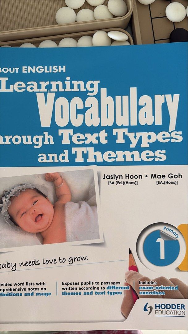 Primary 1 English Vocabulary Textbook, Hobbies & Toys, Books ...