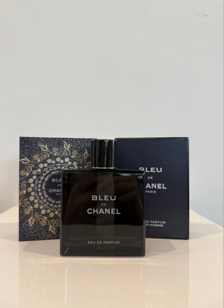 🔥PROMO Bleu De Chanel EDP (Xmas edition) 100ml perfume, Beauty ...