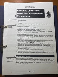 Raffles Institution RI IP Programme 2025 Year 3 Physics Notes ...