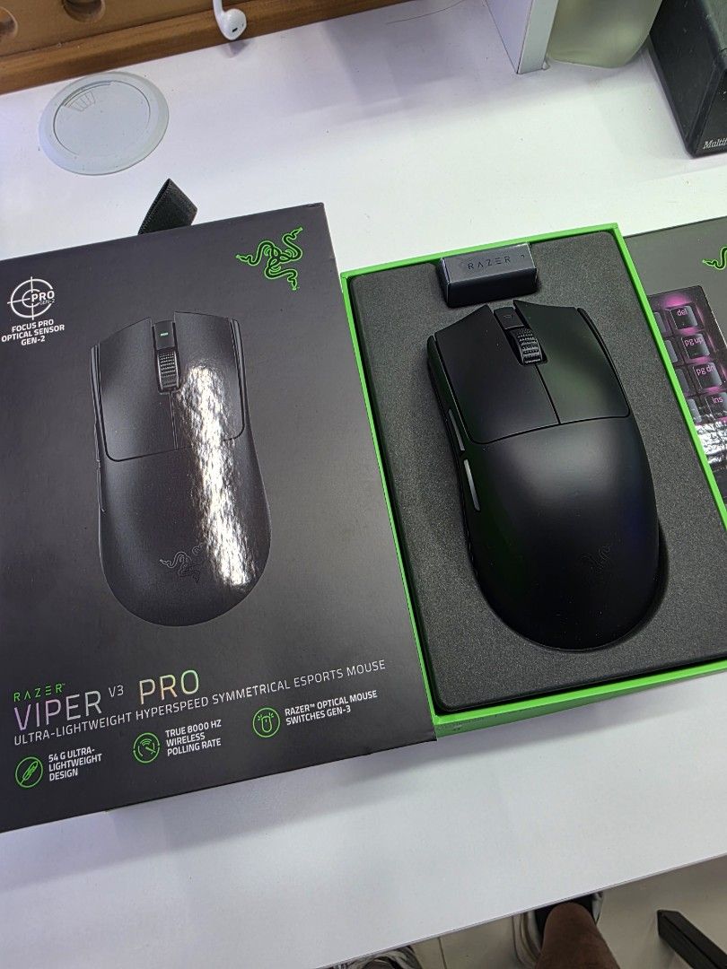 Razer Viper V3 Pro Hyper Speed Mouse Razer Black Window V3 Mini Hyper ...