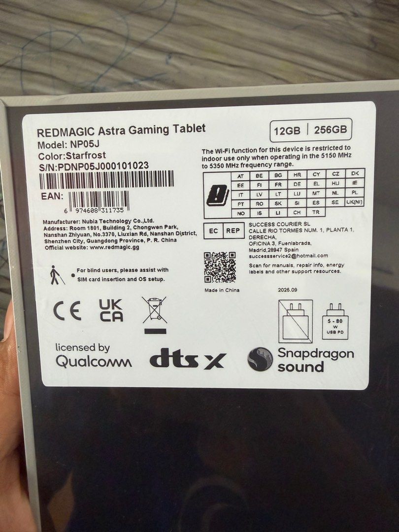 Redmagic astra gaming NP05J Silver 1TB, Mobile Phones & Gadgets, Mobile ...