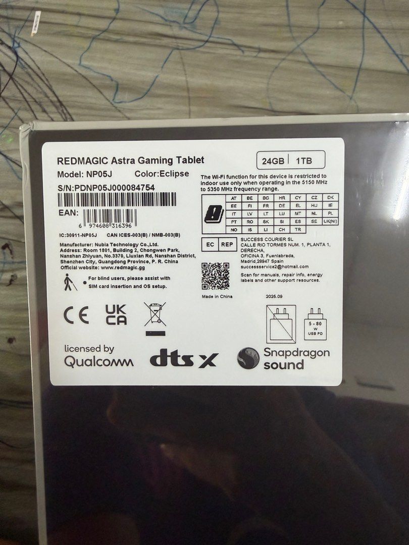 Redmagic astra gaming NP05J Silver 1TB, Mobile Phones & Gadgets, Mobile ...