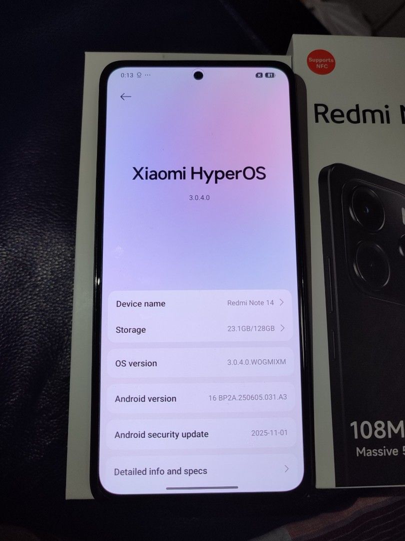 Redmi note 14 4G 128GB, Hobbies & Toys, Music & Media, Music ...