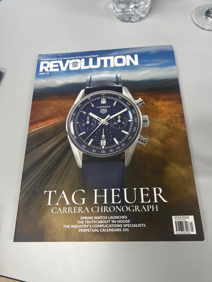 Revolution Magazine - Tag Heuer Carrera Chronograph, Luxury, Watches on ...