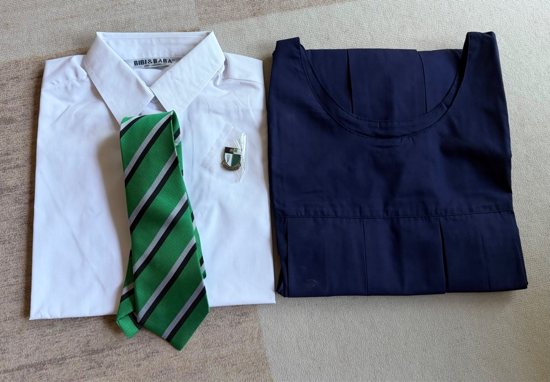 RGS Raffles Girls School Uniform (42), Women's Fashion, Dresses & Sets ...
