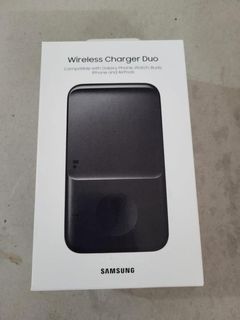 Samsung Super Fast Wireless Charger Duo, 手提電話, 電話及其他裝置配件, 充電器及電線 ...
