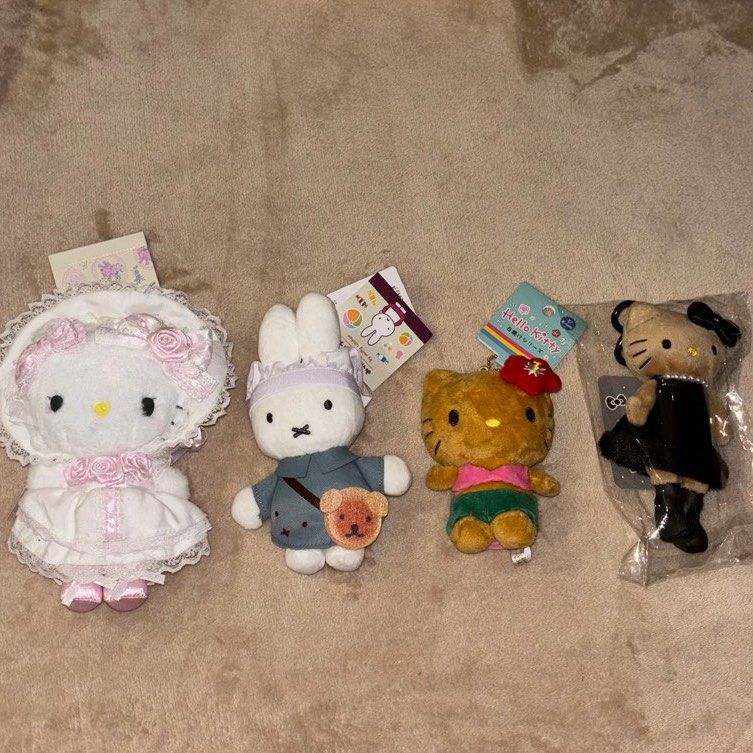 Sanrio Hello Kitty & Miffy Keychains - New with Tags, Hobbies & Toys ...
