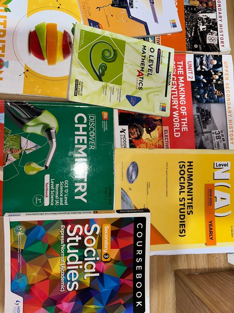Secondary School and N Level Textbooks, Hobbies & Toys, Books ...