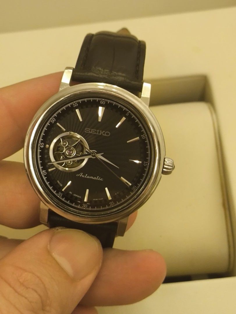 Seiko Automatic Open Heart Watch, Men's Fashion, Watches & Accessories ...