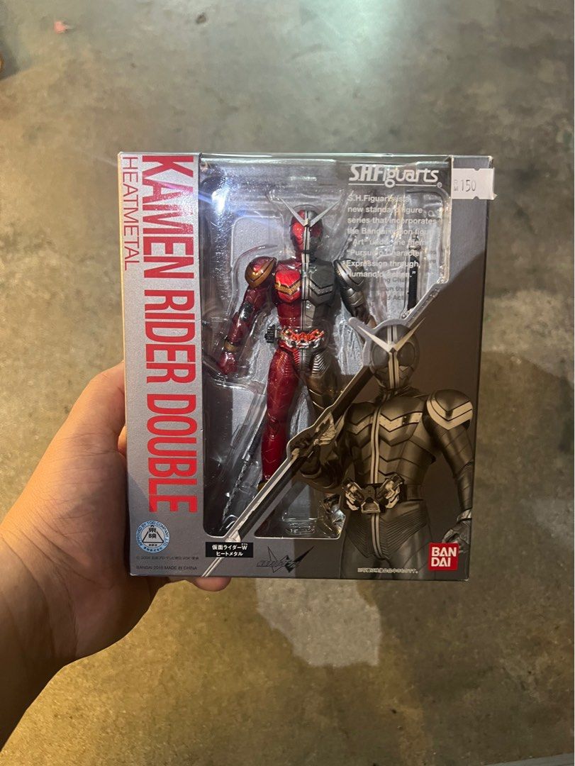 SH Figuarts Kamen Rider Double Heatmetal, Hobbies & Toys, Toys & Games ...