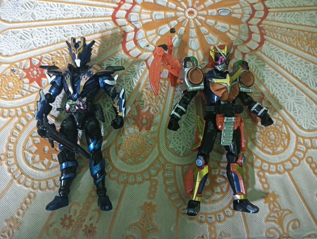 Shodo Bandai Kamen Rider Cross-Z and Zio Gaim armor, Hobbies & Toys ...