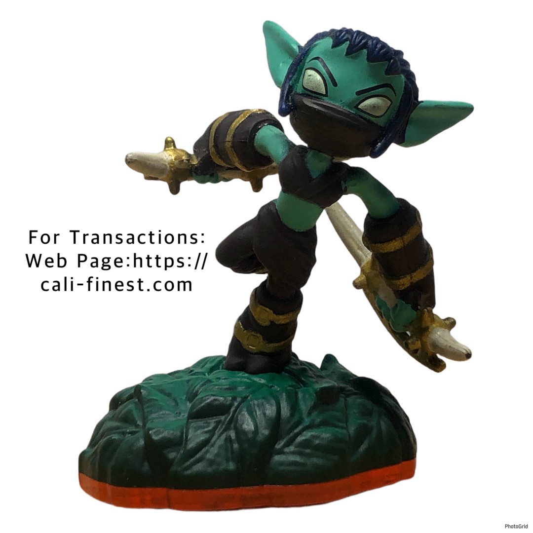 Skylanders Spyro's Adventure STEALTH ELF Figure 2 1/2 inches, Hobbies ...