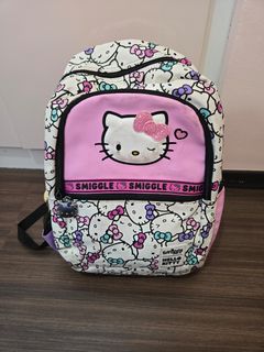 hello kitty blue quilted kid's book backpack, Babies & Kids, Babies ...