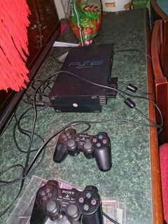 SONY Playstation 2 PS2 Slim Console Black Konsol Box Kotak, Video Gaming, Video Game Consoles ...