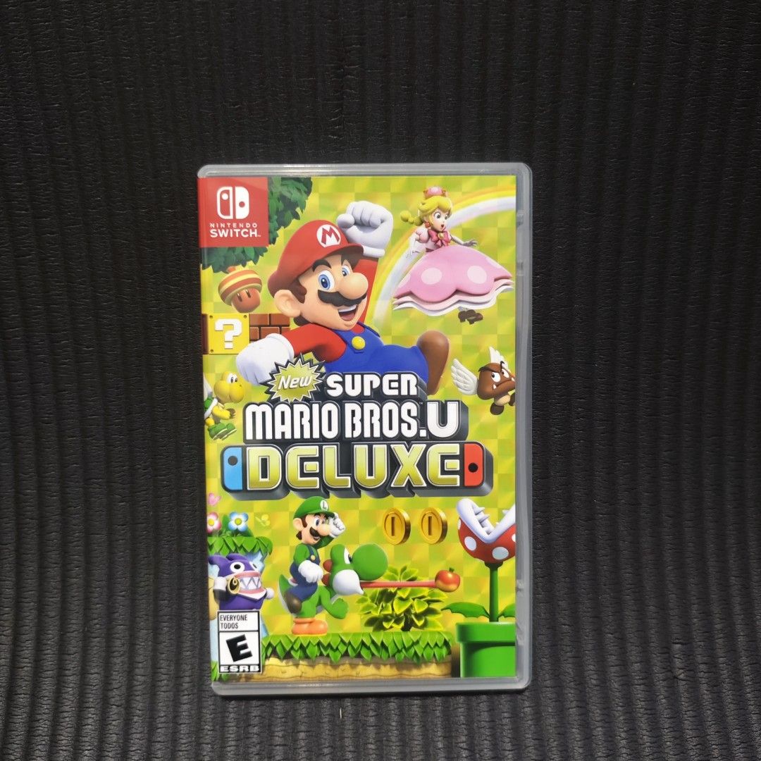 Super Mario Bros U Deluxe Switch Game, Video Gaming, Video Games ...