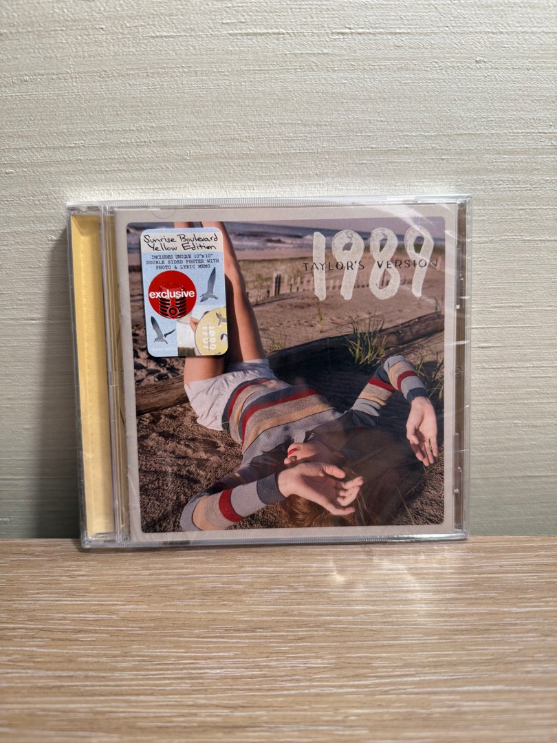 Taylor Swift 1989 (Taylor's Version) Sunrise Boulevard Yellow Edition ...