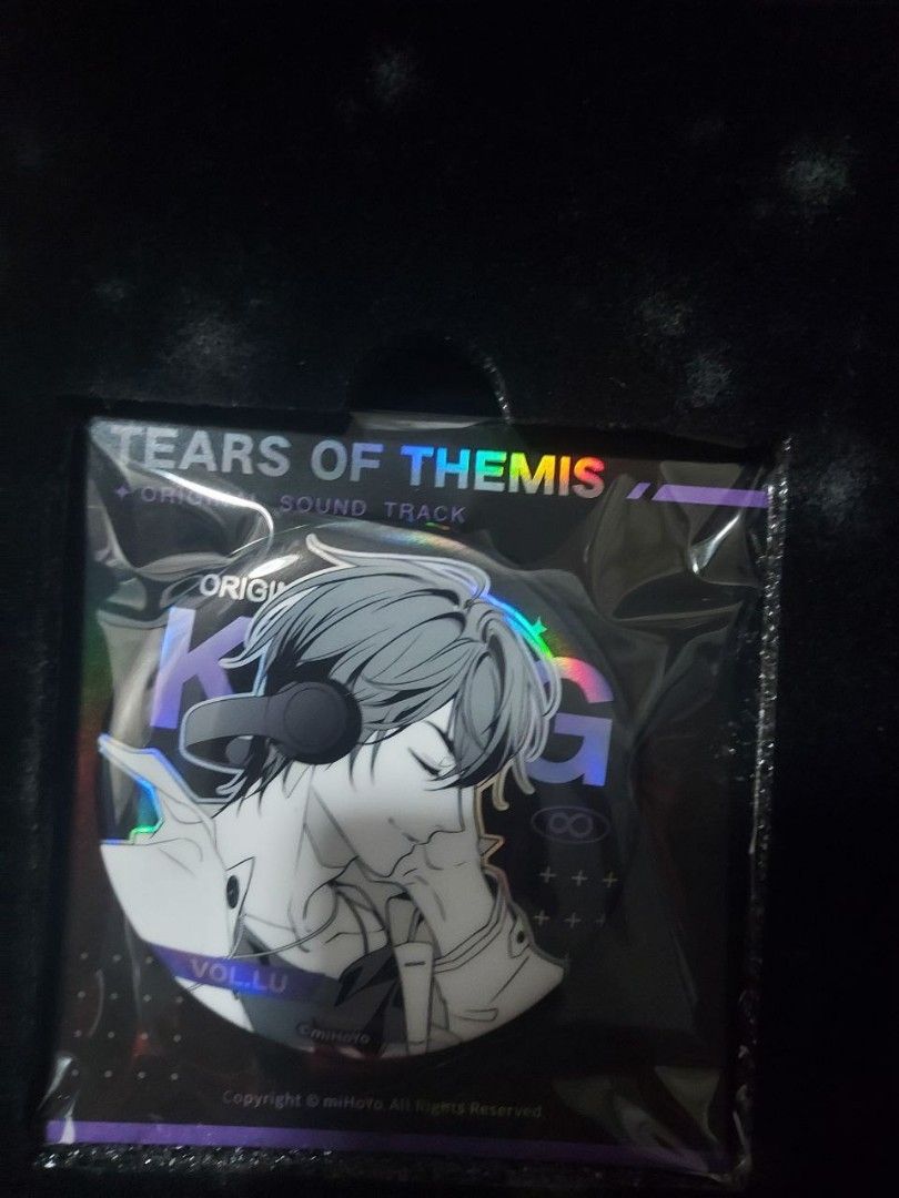 Tears of Themis Original Soundtrack OST TOT MARIUS KEYCHAIN badge ...