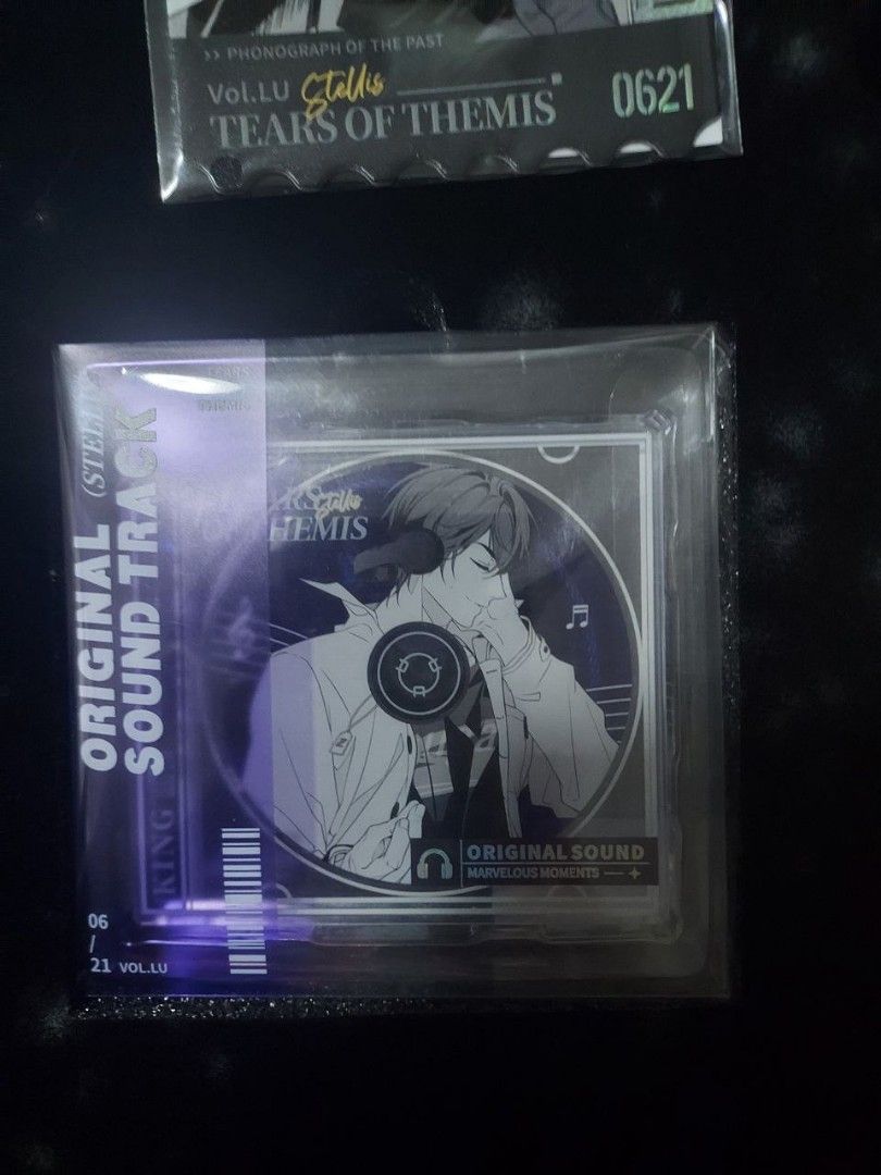 Tears of Themis Original Soundtrack OST TOT MARIUS KEYCHAIN badge ...