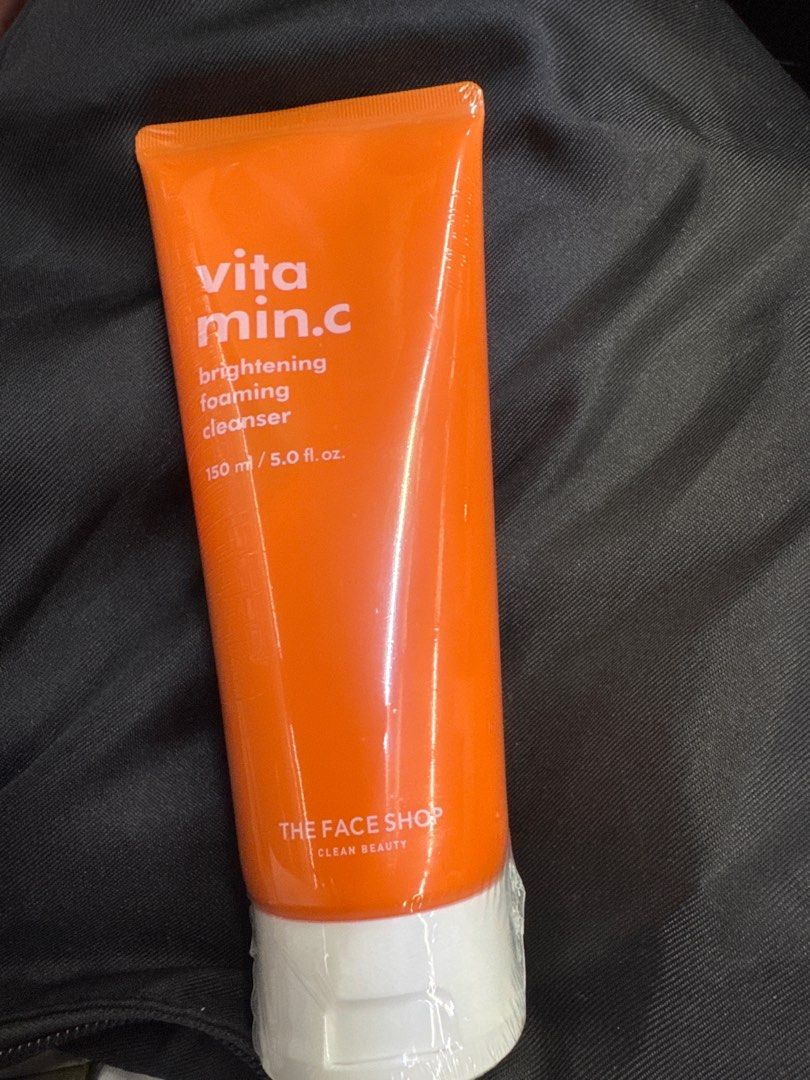 The Face Shop Vitamin C Brightening Foaming Cleanser, Beauty & Personal ...
