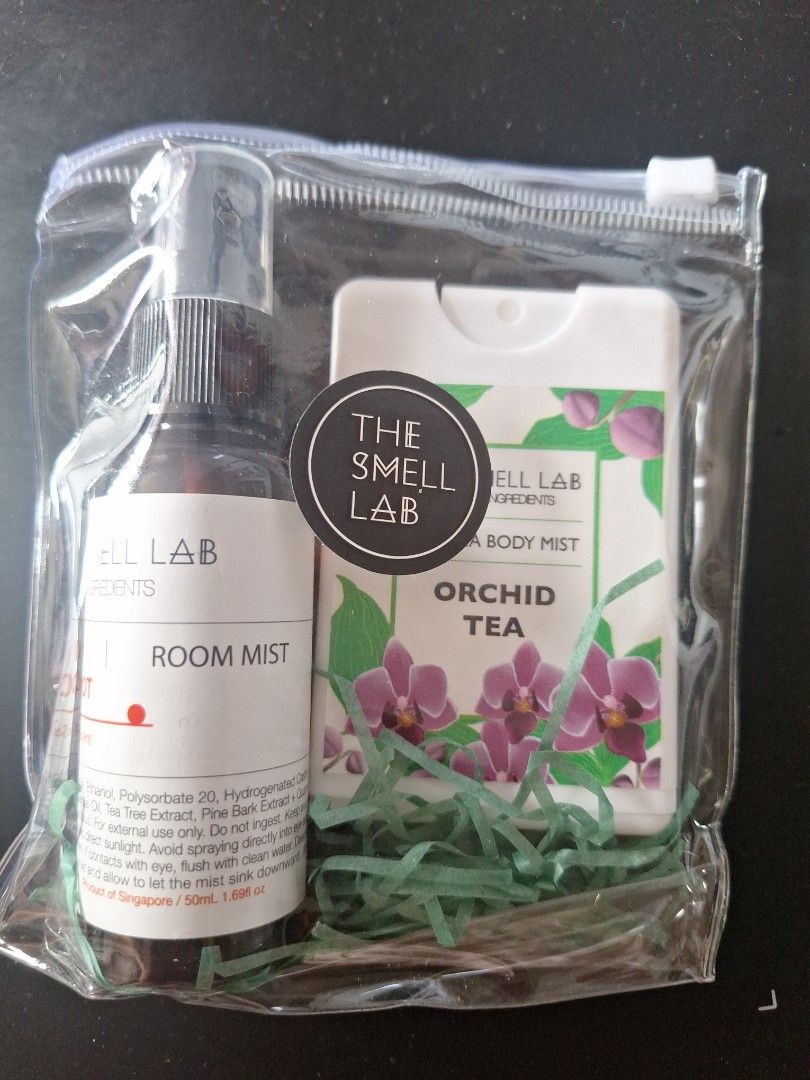 The Smell Lab room mist (soho red dot) and 18ml body mist (orchid tea ...