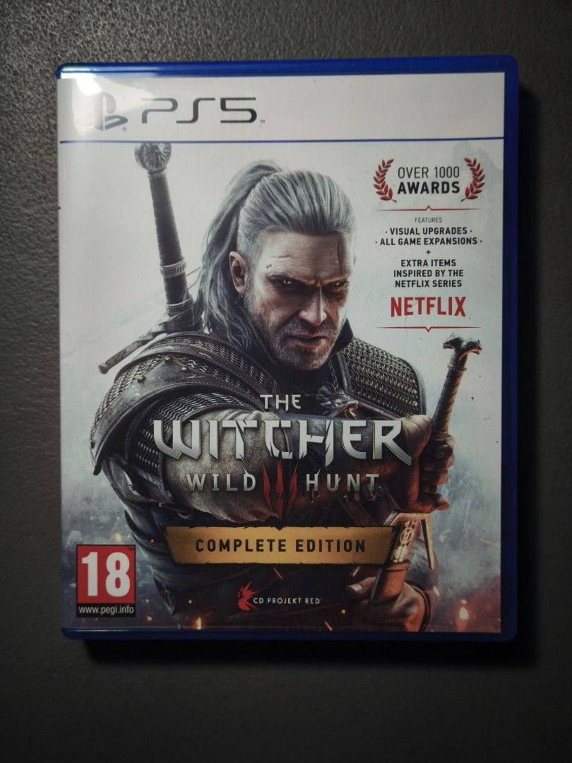 The Witcher 3: Wild Hunt - Complete Edition (PS5), Video Gaming, Video ...