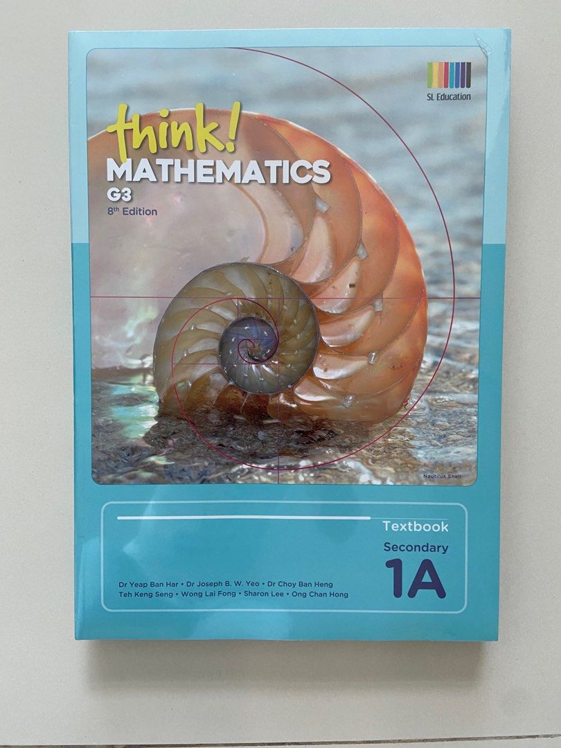 Think! Mathematics G3 Textbook 1A and 1B Print and Digital Pack -8th ...