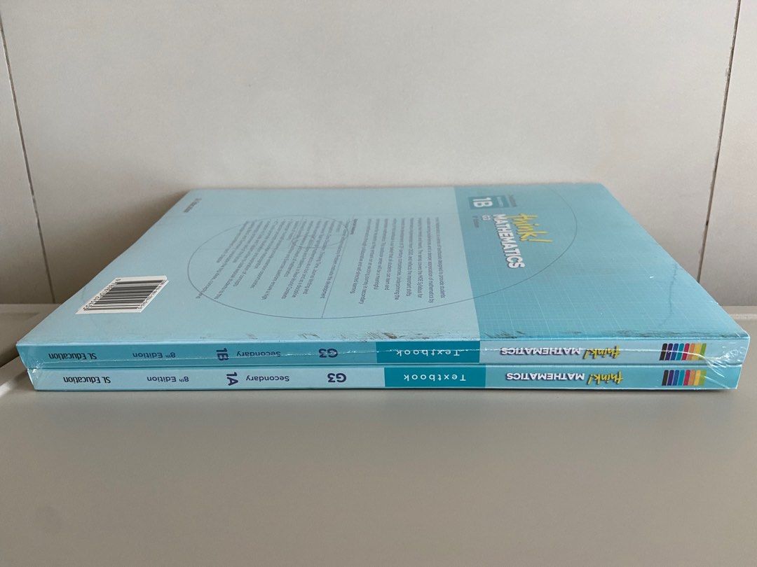 Think! Mathematics G3 Textbook 1A and 1B Print and Digital Pack -8th ...
