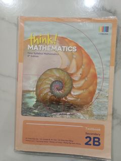Think! Mathematics Secondary 2A & 2B Textbook, Hobbies & Toys, Books ...