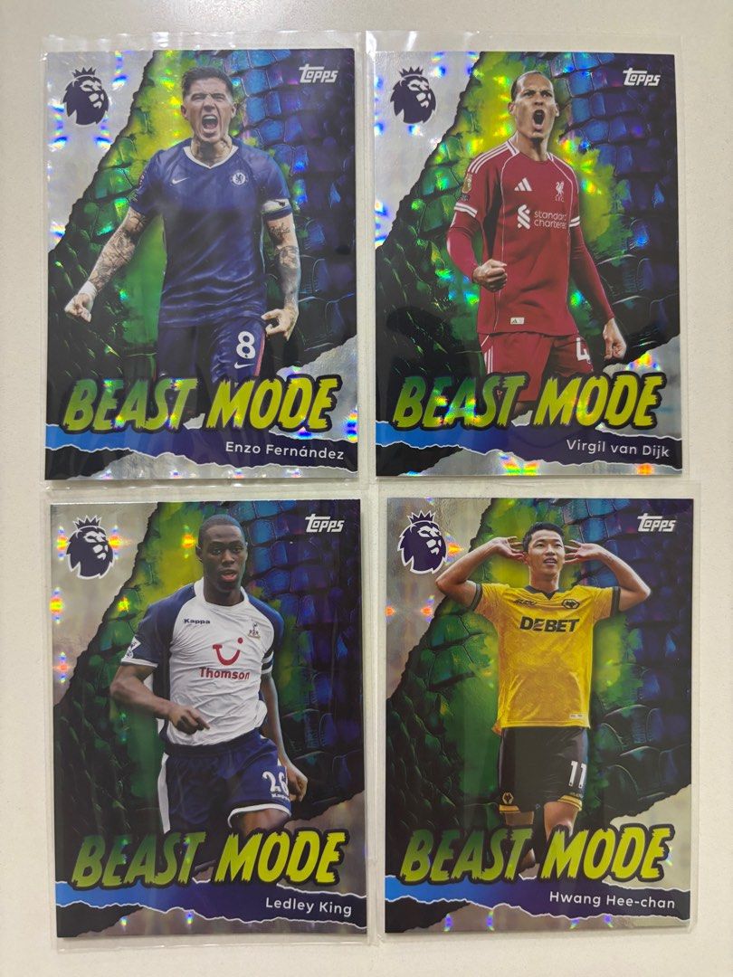 Topps PL 2026 - Beast Mode Cards, Hobbies & Toys, Toys & Games on Carousell