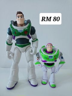 Disney Pixar Toy Story Buzz Lightyear & Woody Figures, Hobbies & Toys ...