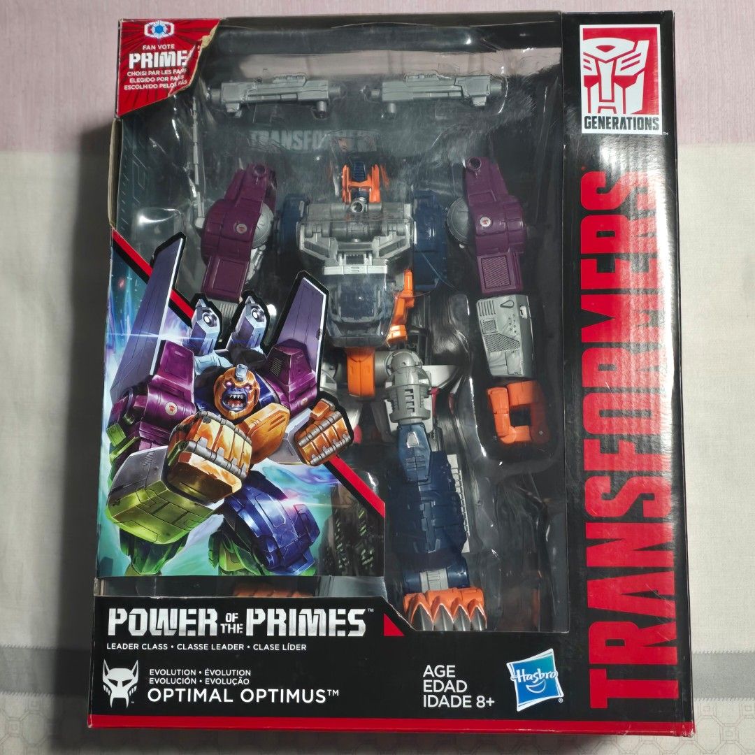 Transformers Power of The Primes Optimal Optimus, Hobbies & Toys, Toys ...