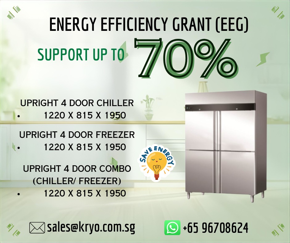 Upright 4 Door Chiller/Freezer/Combo, TV & Home Appliances, Kitchen ...
