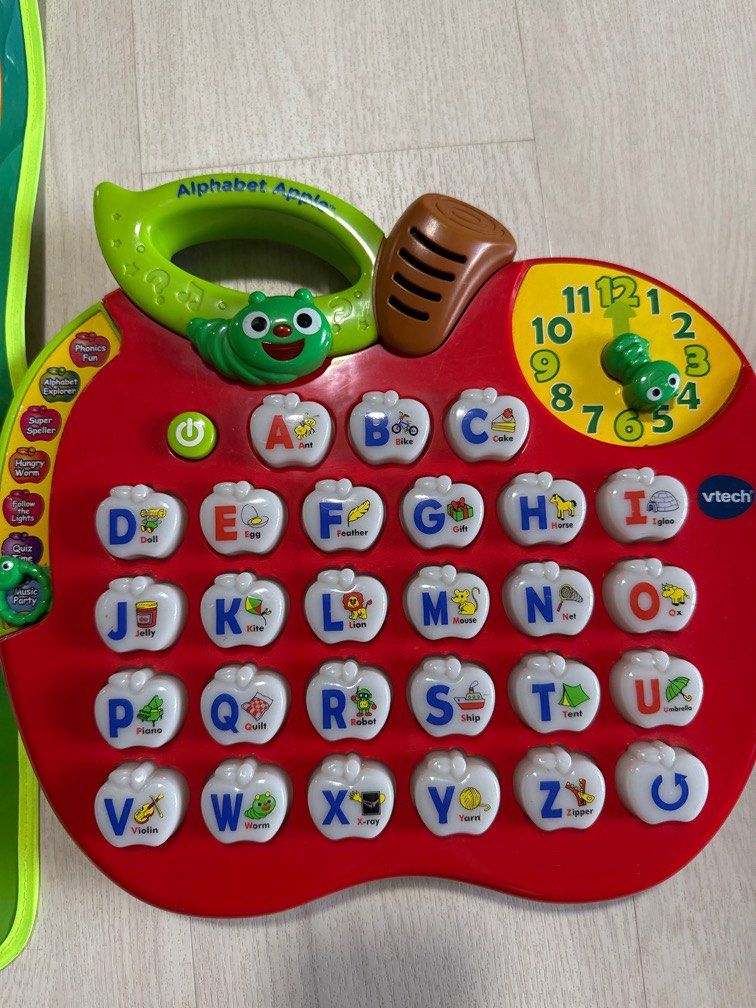 Vtech alphabet apple, Babies & Kids, Infant Playtime on Carousell