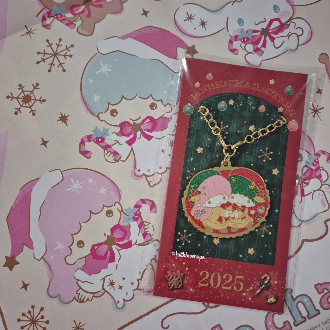 ♡Sanrio LTS Christmas 2025 Keychain/Keyring Charm, Hobbies & Toys ...