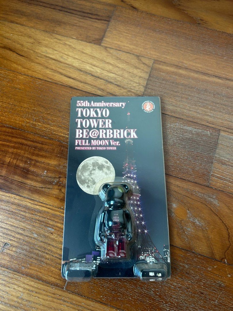 100% bearbrick tokyo tower full moon version, Hobbies & Toys, Toys ...