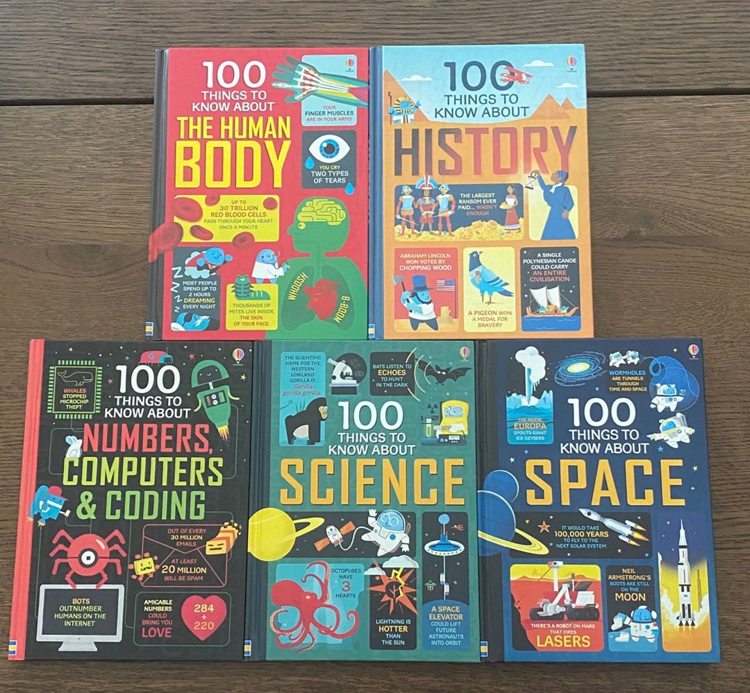 100 Things to Know About Books Set, Hobbies & Toys, Books & Magazines ...