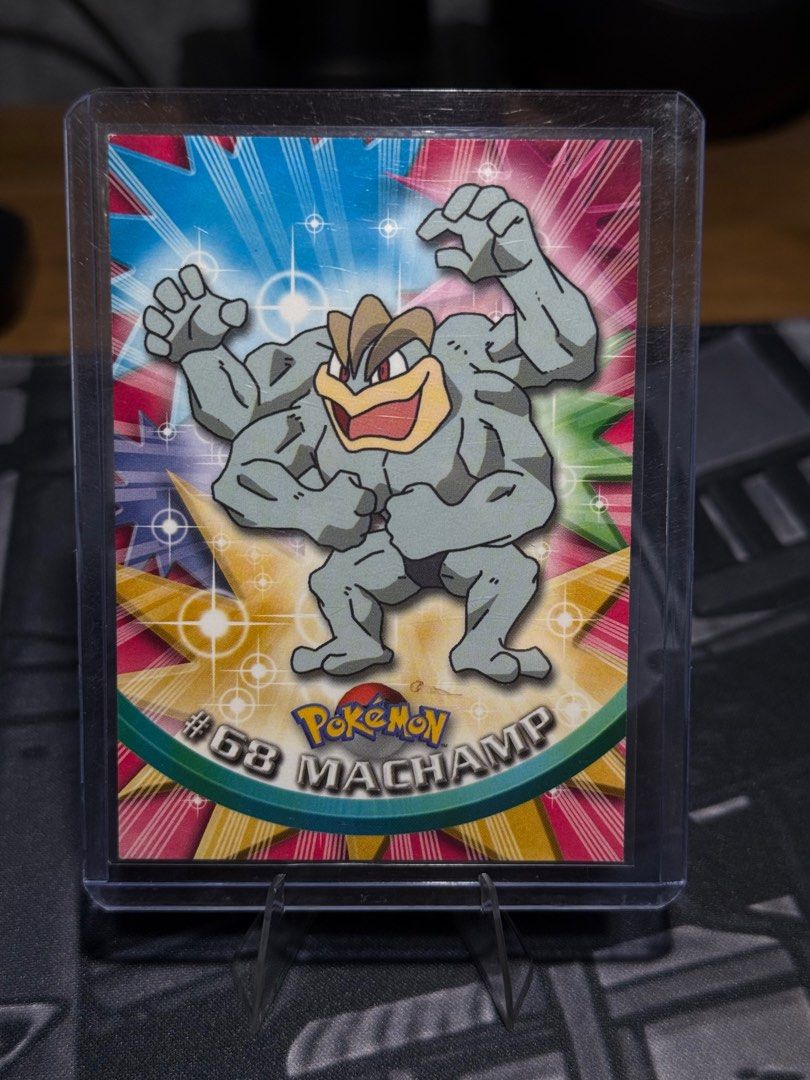 1999 Vintage Topps Pokemon TV 68 Machamp Non Holo, Hobbies & Toys, Toys ...