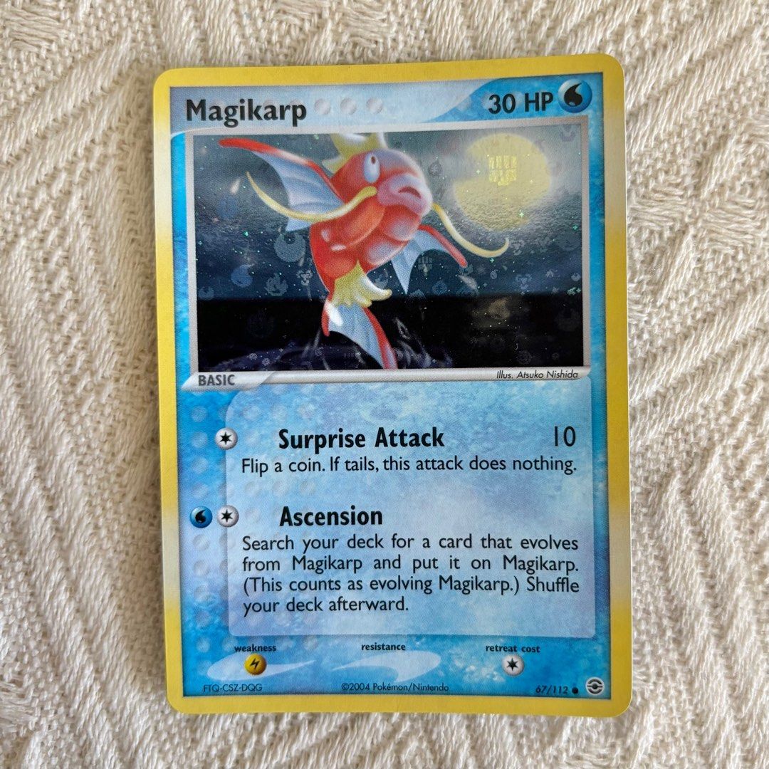 2004 Pokemon Card Pocket Monsters Vintage Ex Fire Red Leaf Green ...