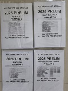 Prelim paper 2025 For Sale | Buy 100+ Prelim paper 2025 online ...