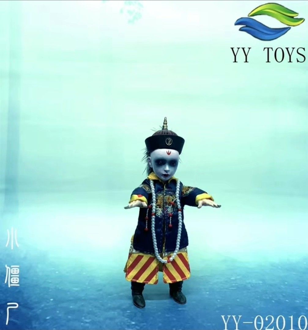 20cm YY Toys 1/6 The Qing Dynasty Little Zombie Small Zombie Baby ...