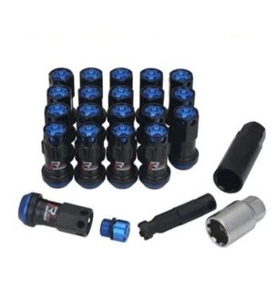 🎌🏁 RMaxGuard 長款防盜螺絲 neo blue m12 racing 🔩, 汽車配件, 改裝、內外零件 - Carousell